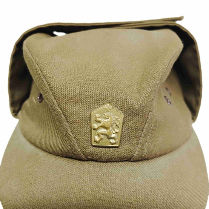 Czech Plain Khaki Cap